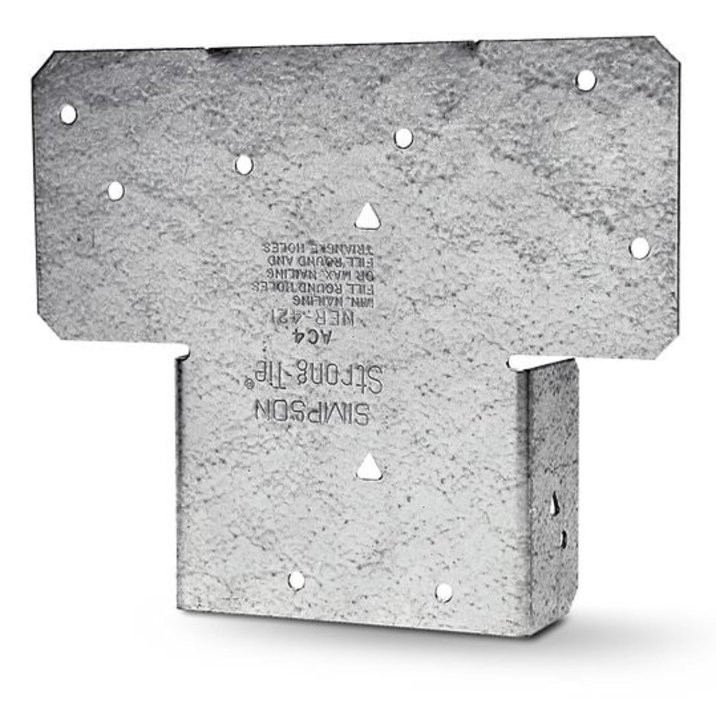 Simpson Strong-Tie AC Post Beam Connector, Side Attachment, Z-Max- AC4 ...